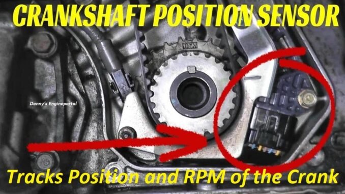 Crankshaft Position Sensor: Tracks Position and RPM of the Crank