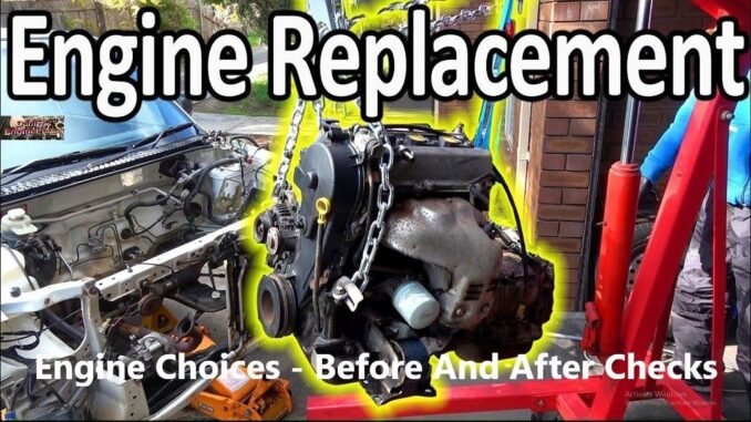 Engine Replacement : A Comprehensive Guide, For Every Vehicle