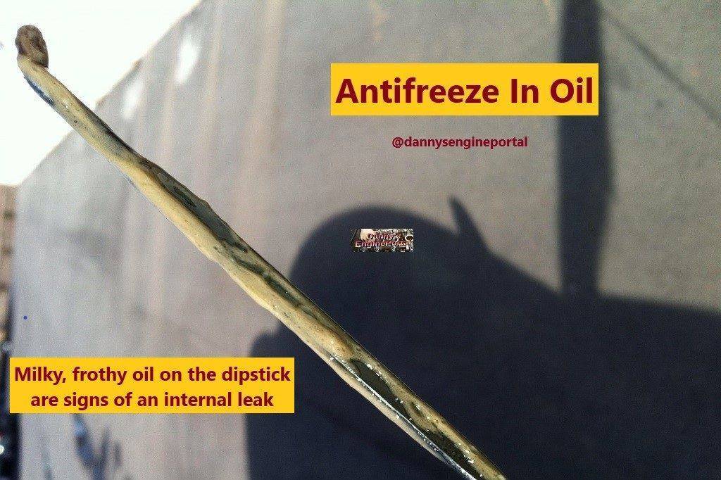 Antifreeze In Oil: Means Your Engine Is Leaking Internally