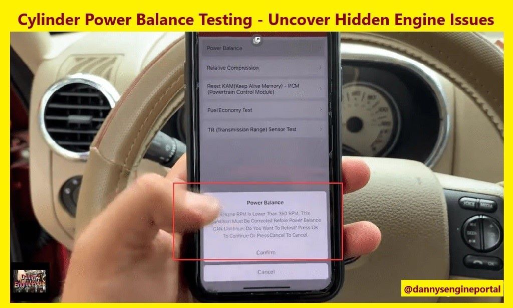 Cylinder Power Balance Testing - Uncover Hidden Engine Issues